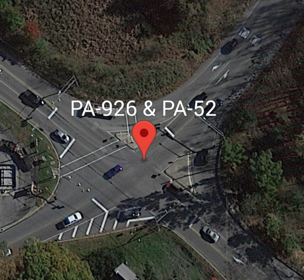 Accidents at Dangerous Intersection of Route 926 and Route 52 in ...